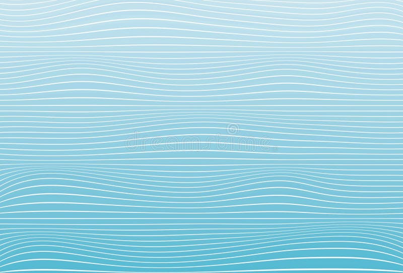 Background, Gradient Turquoise, Pastel Shade, White Wavy Lines on the ...