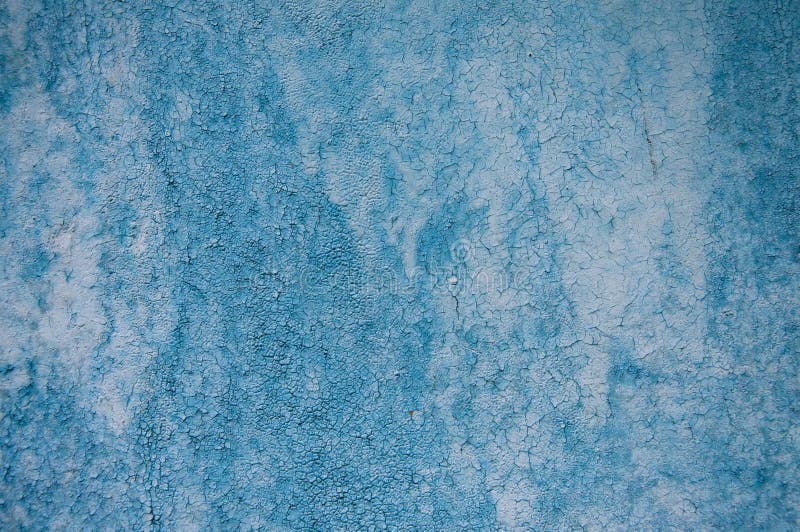Background Grain Texture Blue Paint Wall. Beautiful Abstract Grunge ...