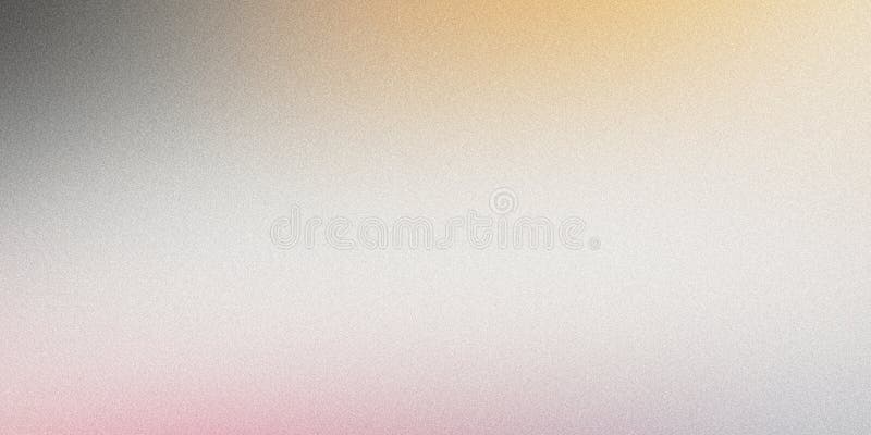 Background with a Grainy Texture Fading from Grey To Pink To Yellow ...