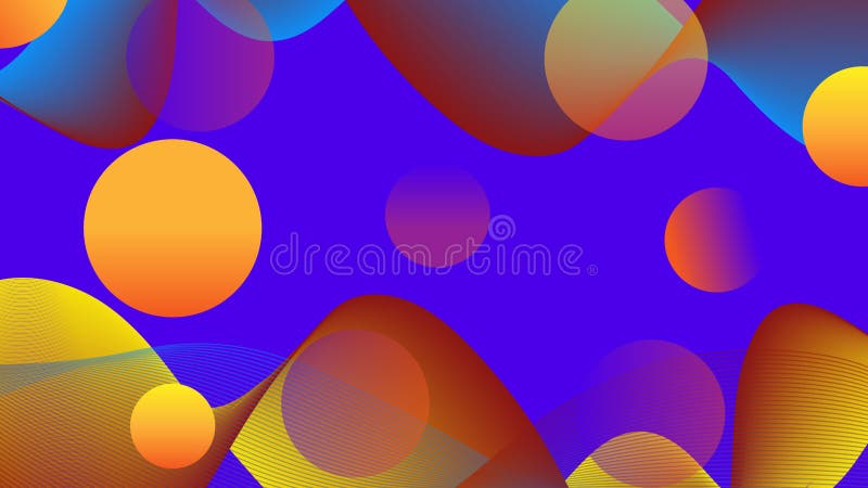 Background Graphic Design Fluid Color and Transparency with Circles ...