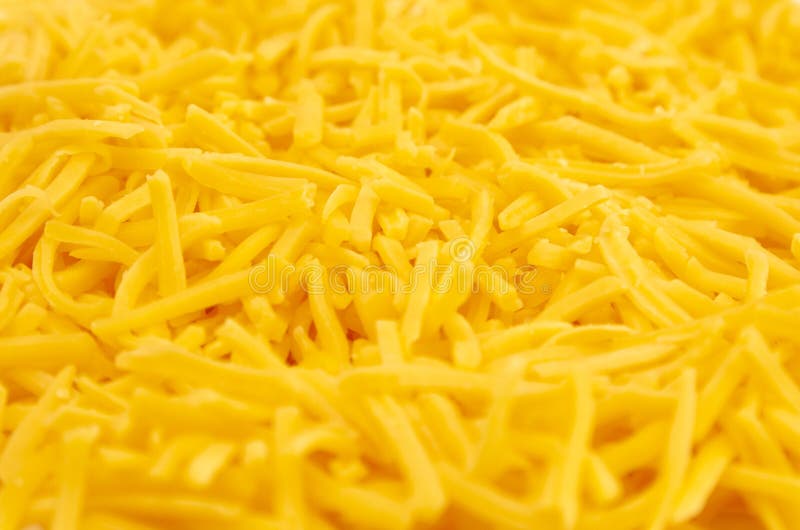 Background of Grated Orange Cheddar Cheese Stock Image - Image of ...