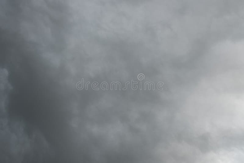 Thunderclouds Gray. Rain Clouds. Storm Front Stock Image - Image of ...