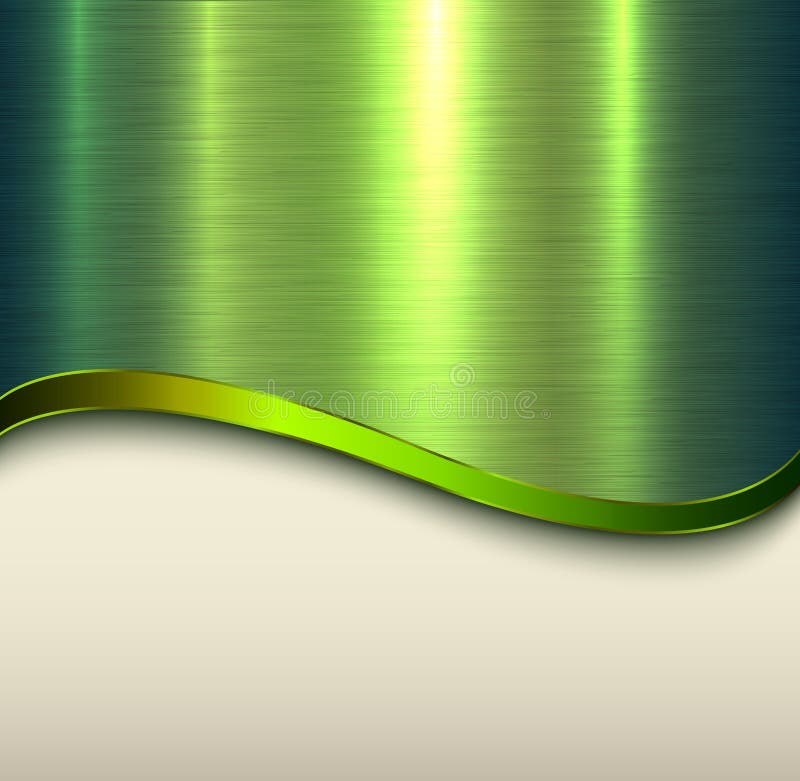 Green Metal Texture Background, Interesting Striped Chrome Green Waves ...