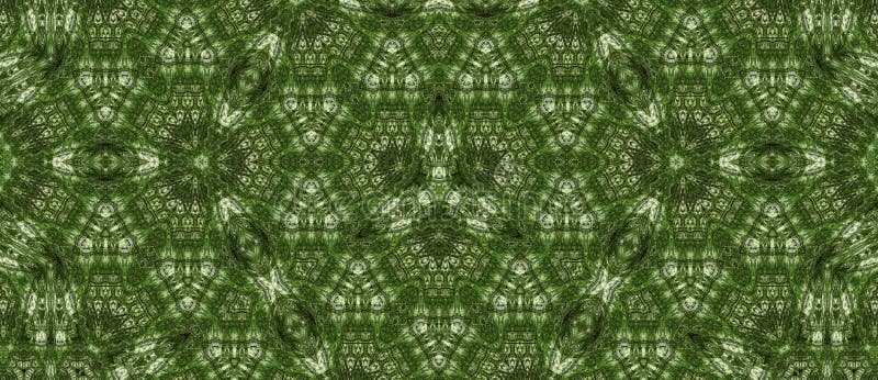 Background with Green Patterns Stock Illustration - Illustration of ...