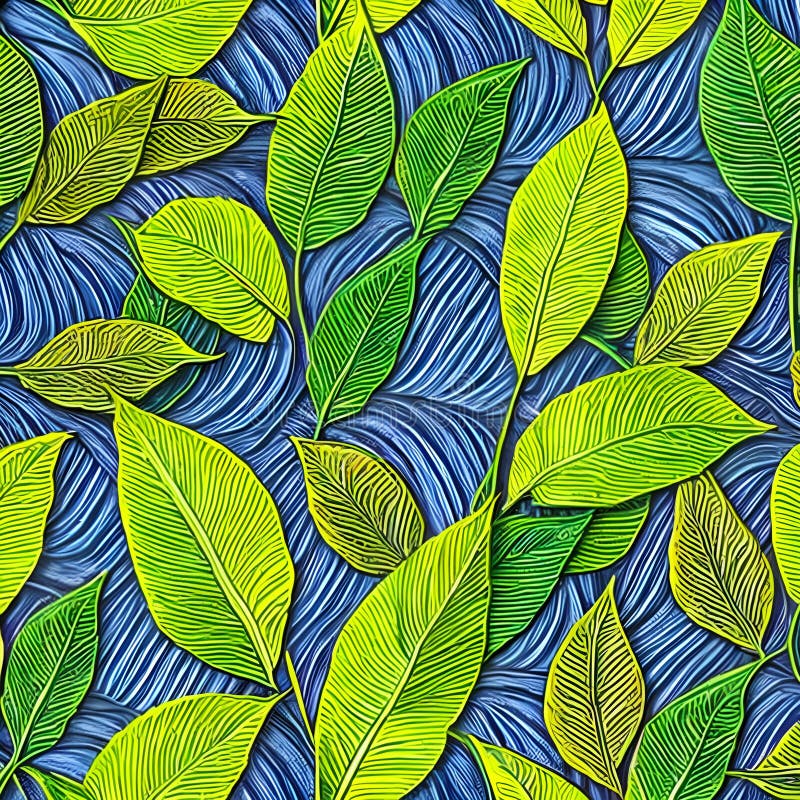 Background of Green Plantain Leaves. Background Texture Pattern Stock ...