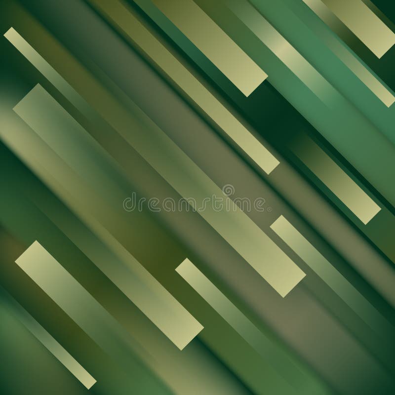 Background of Green Rectangles with a Gradient. Stock Vector ...