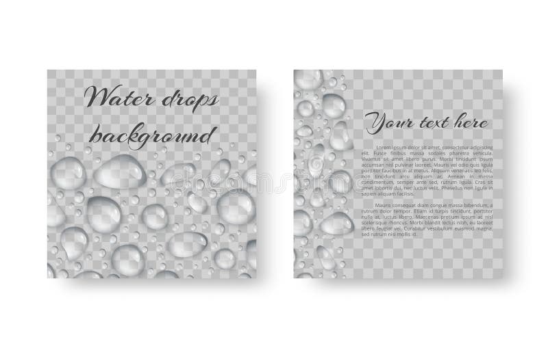 Pattern with drops of dew stock vector. Illustration of aqua - 104220685