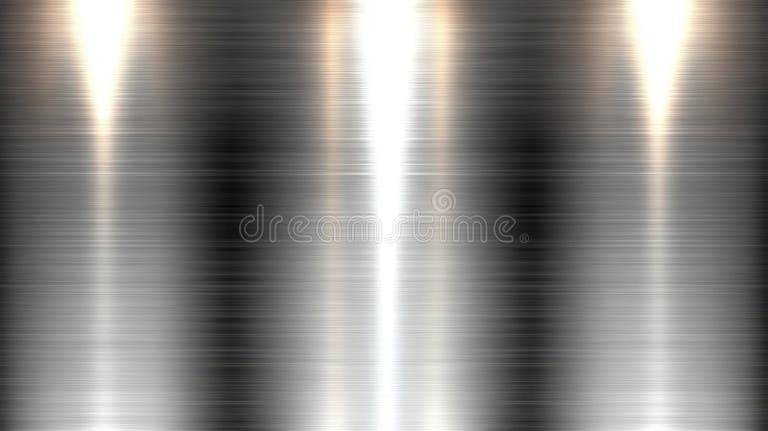 A Background of Grey Metal, Featuring a Uniform, Patternless Surface ...