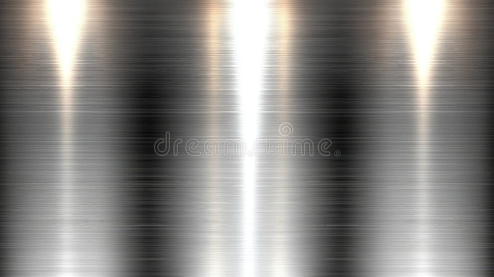 A Background of Grey Metal, Featuring a Uniform, Patternless Surface ...
