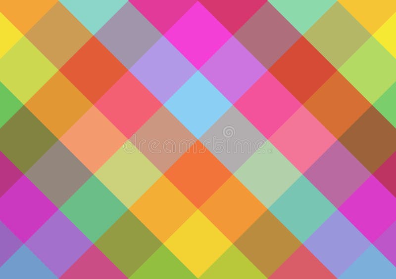 Background Grid Texture with Diagonal Colorful Stripes Stock ...