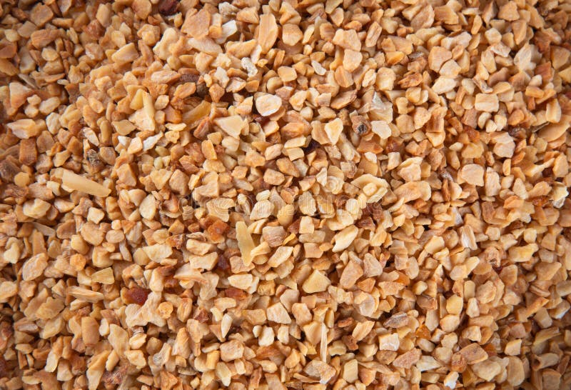 Background with Ground Garlic Stock Photo - Image of health, food ...