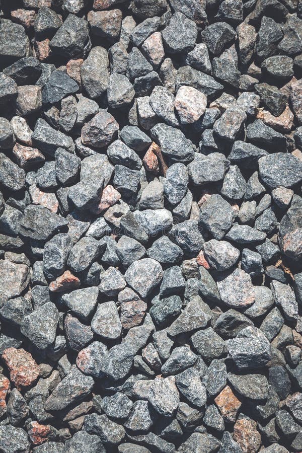 Background with Ground Texture with Gravel Stones Stock Photo - Image ...
