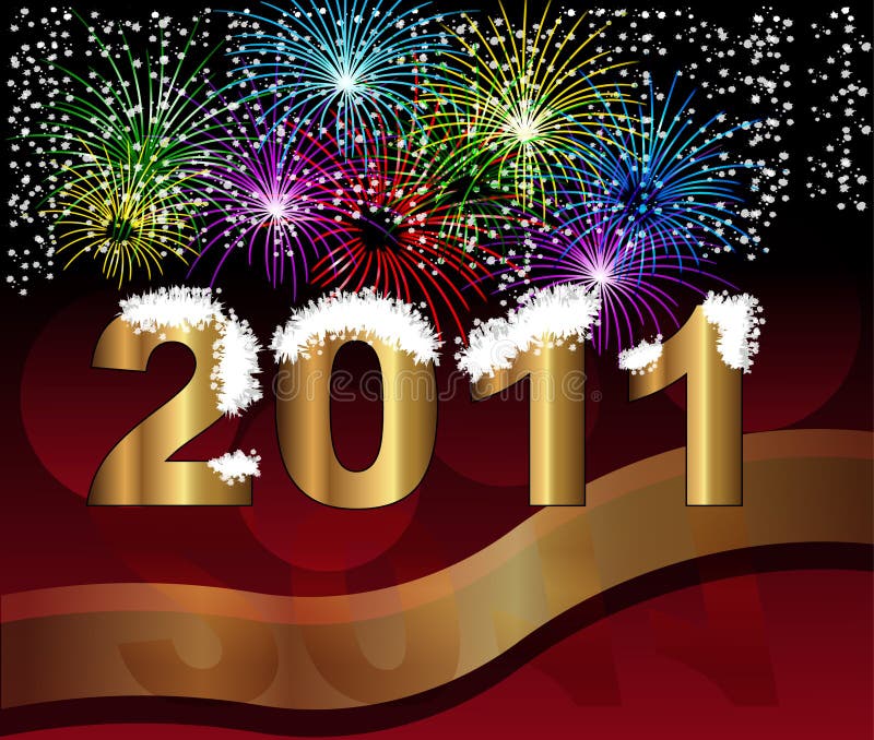 Background Happy New Year 2011 Stock Vector - Illustration of artistic ...