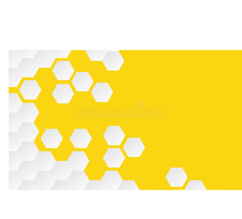 Abstract Yellow Orange Beehive Raster Background Plate Icon. Honeycomb ...