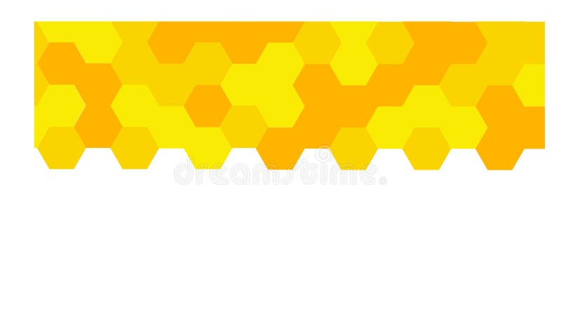 Yellow, Orange Beehive Background. Honeycomb, Bees Hive Cells Pattern ...