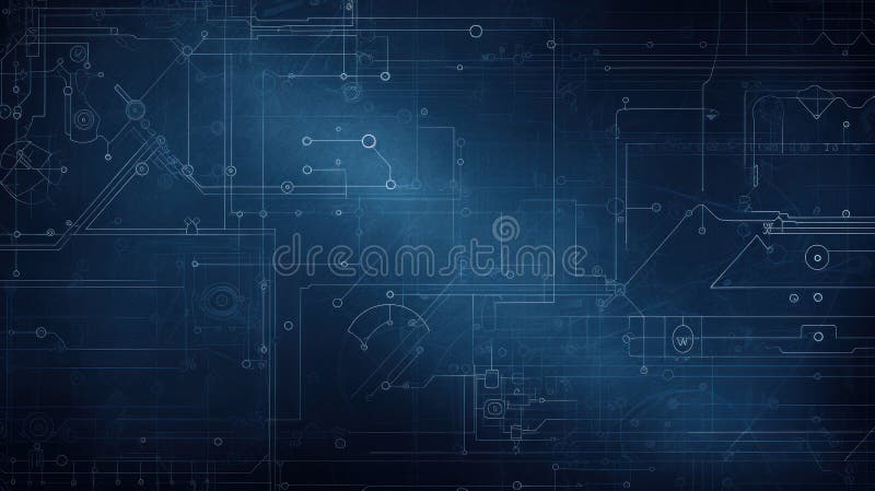 Background of Hi-tech Engineering Technology Blueprint Texture Stock ...