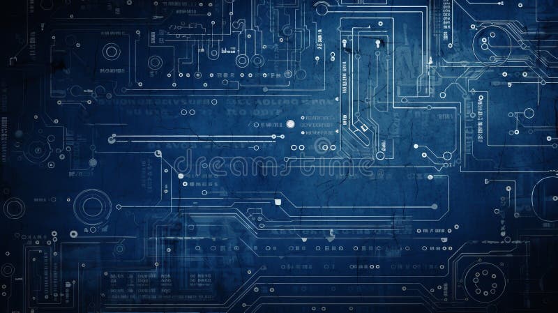 Background of Hi-tech Engineering Technology Blueprint Texture Stock ...