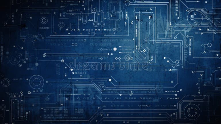 Background of Hi-tech Engineering Technology Blueprint Texture Stock ...