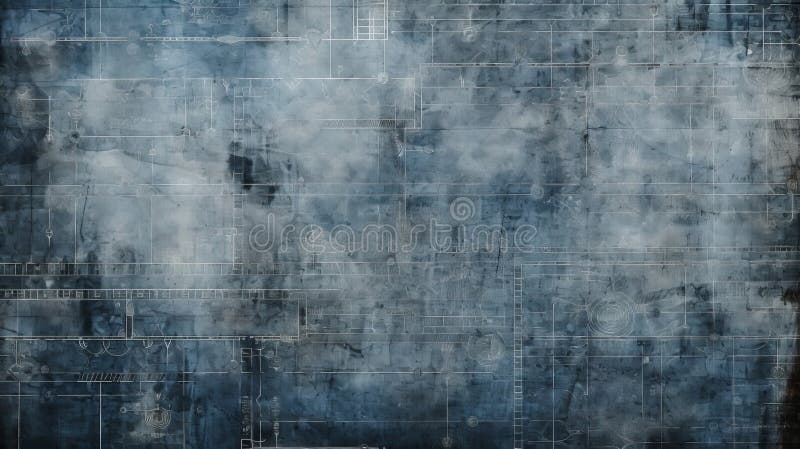 Background of Hi-tech Engineering Technology Blueprint Texture Stock ...