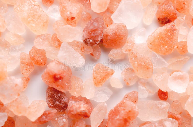 Close Up of Himalayan Pink Salt. Stock Photo - Image of seasoning ...