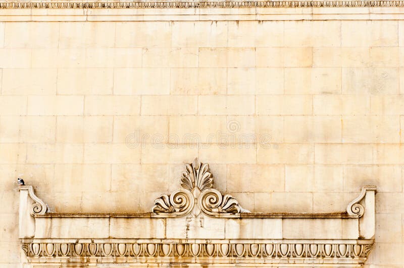 Background - Historical Building Detail Stock Photo - Image: 12868160