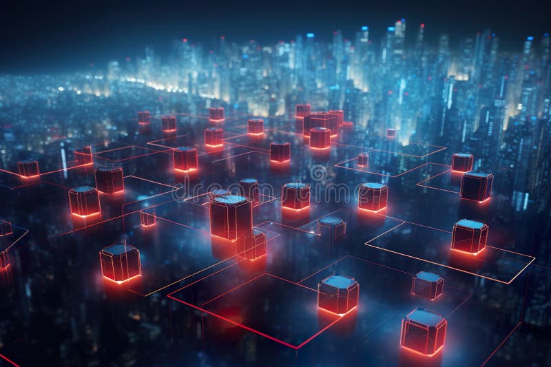 Background Holographic Model, Technology and Abstract Art Light Led ...