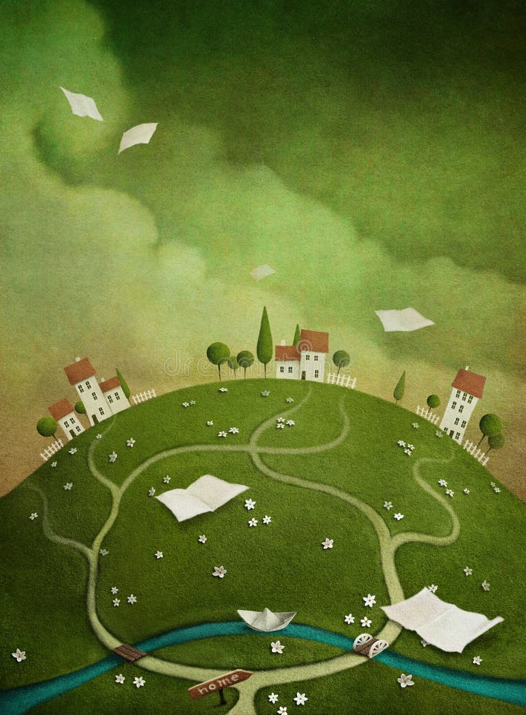 Village Trail Background Stock Illustrations – 1,023 Village Trail ...