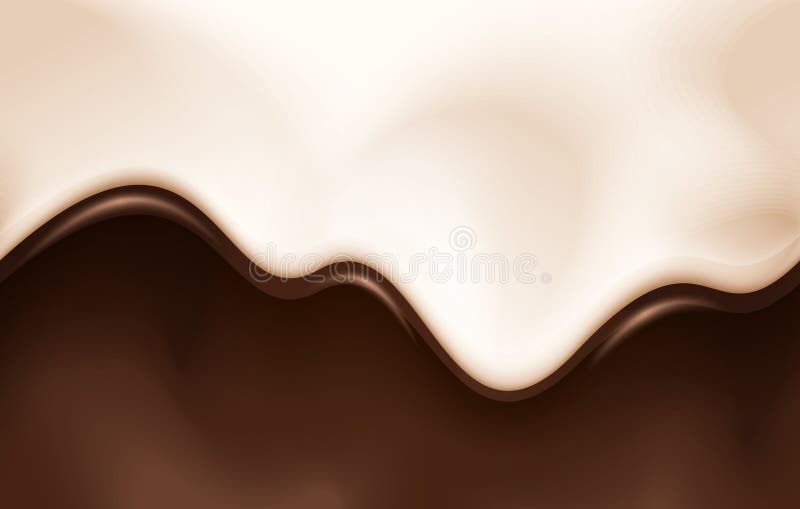 Seamless Soft and Creamy Ice Cream Background with Vanilla and ...