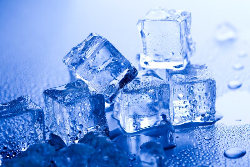 Background with Ice Cubes, Cold and Fresh Concept Stock Image - Image ...