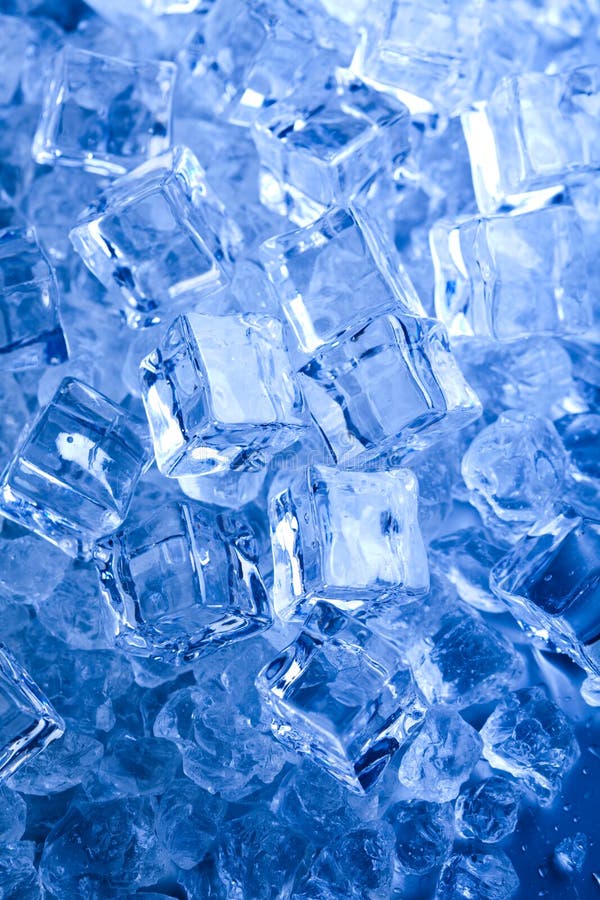 Background with Ice Cubes, Cold and Fresh Concept Stock Photo - Image ...