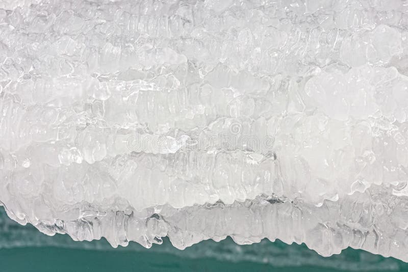 Background from Ice. the Structure of Frozen Water Stock Photo - Image ...