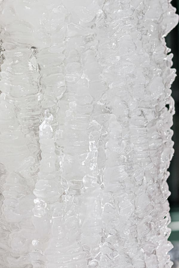 Background from Ice. the Structure of Frozen Water Stock Photo - Image ...