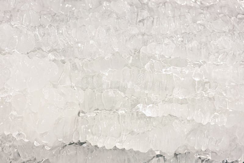 Background from Ice. the Structure of Frozen Water Stock Image - Image ...