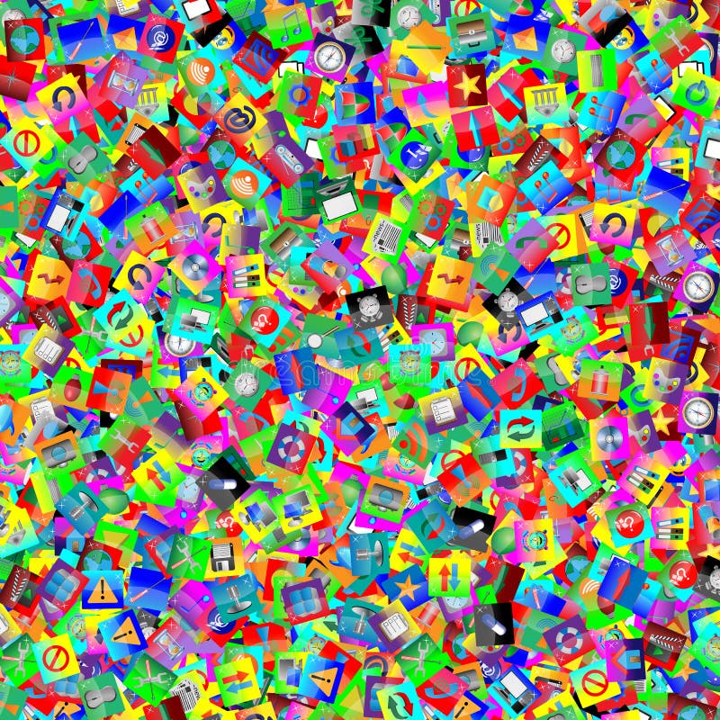 Background of the icons stock illustration. Illustration of huddle ...