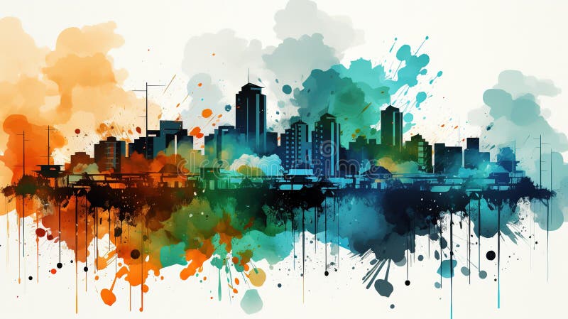 Background Illustration of Creative Manipulation Stock Illustration ...