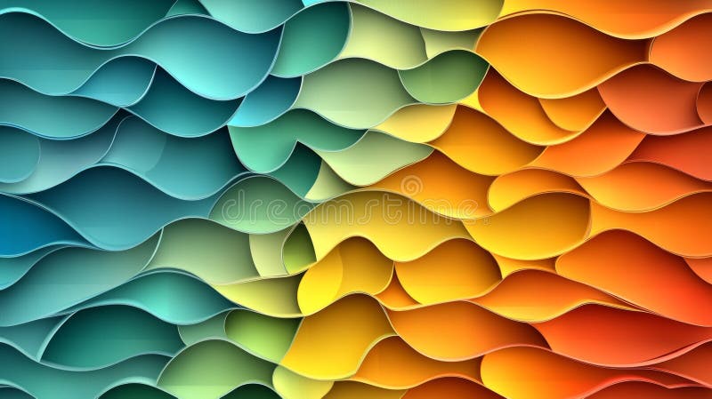 The Background of this Illustration Features a Colorful Array of ...