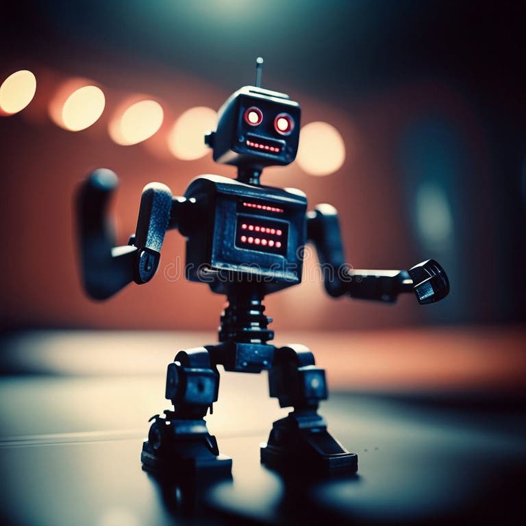 Background Illustration of Robot Smoking Cigarette Stock Illustration ...