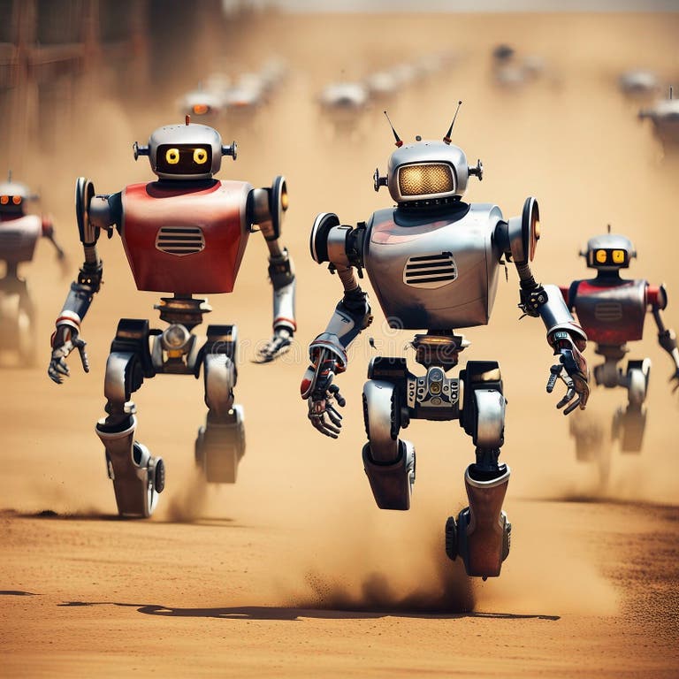 Background Illustration of Robot Smoking Cigarette Stock Illustration ...