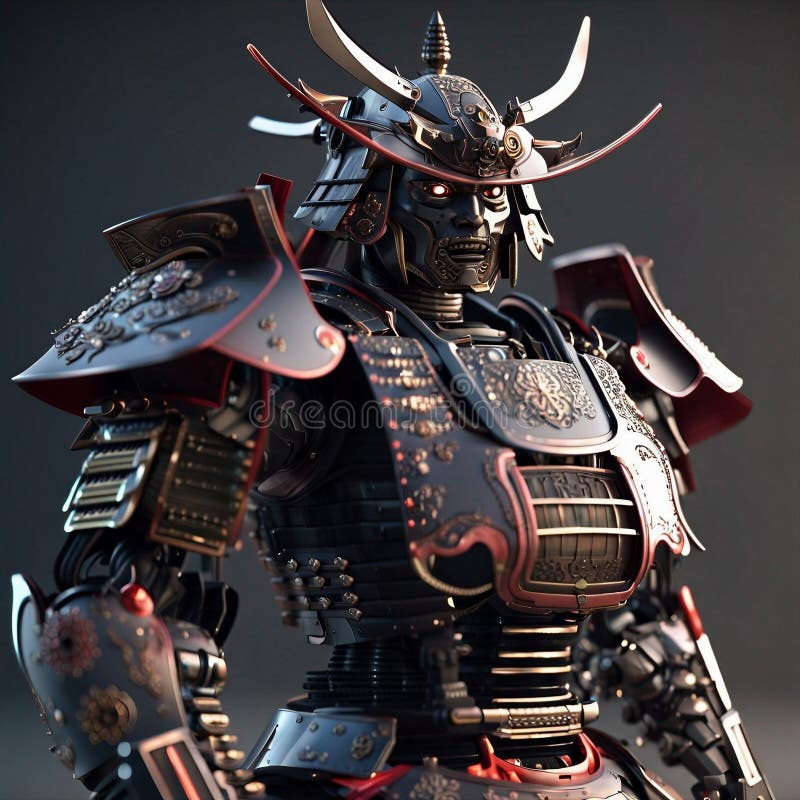 Background Illustration of Robot Smoking Cigarette Stock Illustration ...