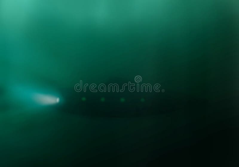 Background Illustration of a Submarine Diving on the Seabed in Low ...