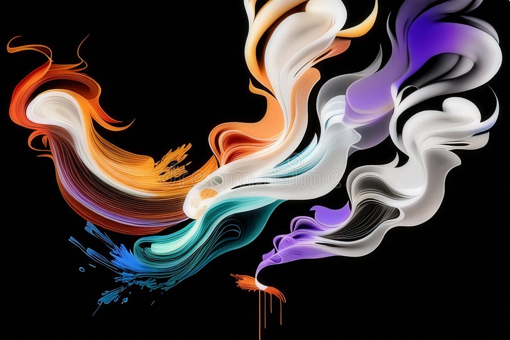 Background Illustration in Various Colors, Vector Quantity Stock Vector ...