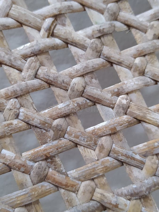 Close-up of the Wallpaper Grid Weave Old Perspective, Background Image ...