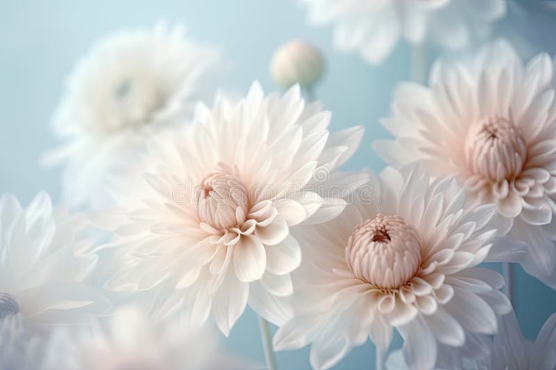 Background Image with Abstract Flowers a Soft Color Palette for a ...