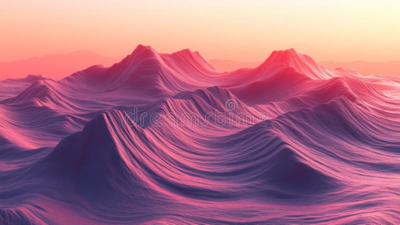 Background Image of Abstract Landscape Wallpaper with Mountain Line ...