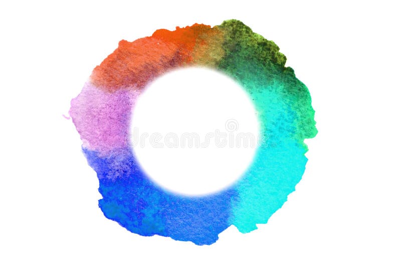 Background Image of Abstract Watercolor Spots Forming a Random Shape of ...