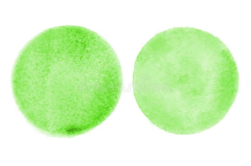 Background Image of Abstract Watercolor Spots Forming a Round Shape of ...