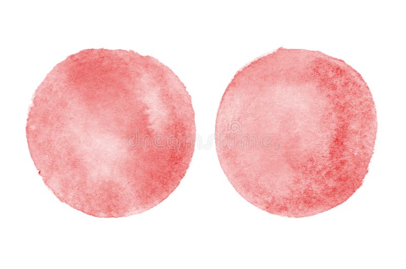 Background Image of Abstract Watercolor Spots Forming a Round Shape of ...
