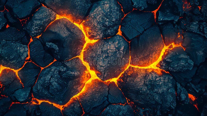 Background Image with Blue Abstract Lava Stone Texture Stock Photo ...