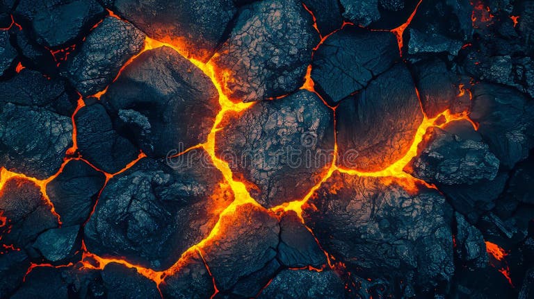 Background Image with Blue Abstract Lava Stone Texture Stock Photo ...