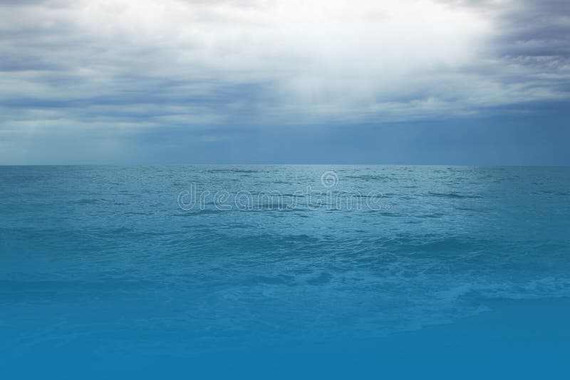 Background Image of a Bright Blue Sea Stock Photo - Image of landscape ...